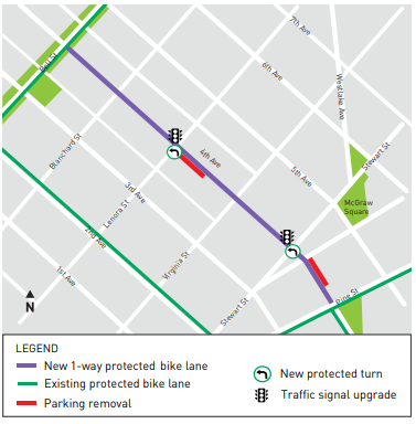 4th Ave Mobility Improvements - Transportation | seattle.gov